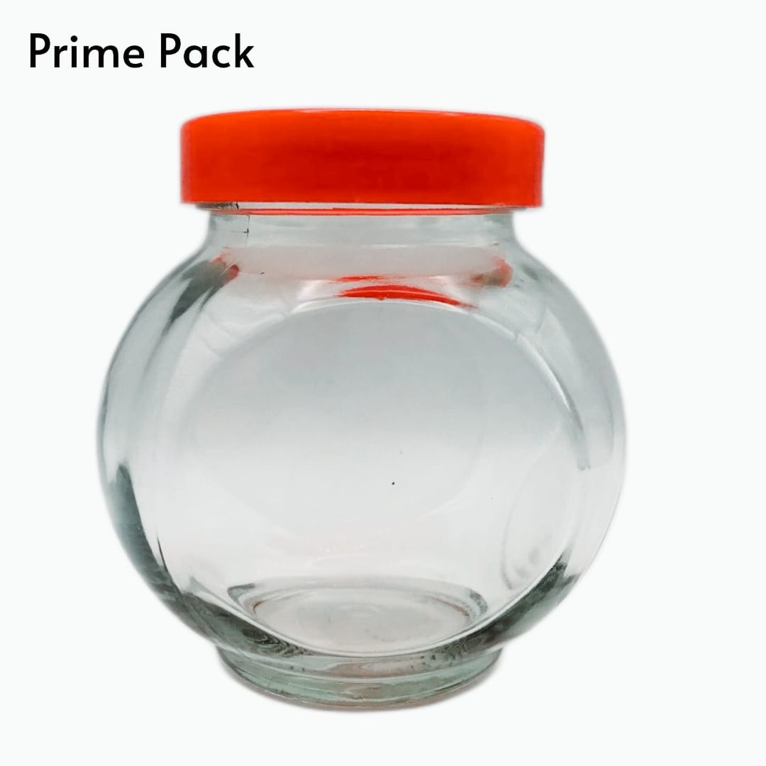 PPJ11-RCT: Amazing And Stylish Glass Jar With Red Lid - Prime Pack