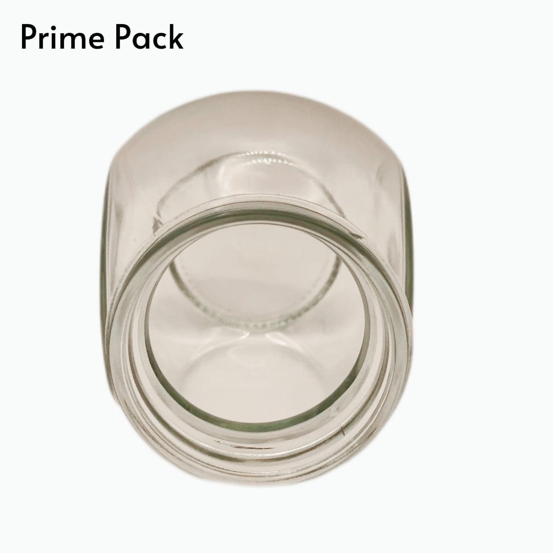 PPJ11-RCT: Amazing And Stylish Glass Jar With Red Lid - Prime Pack