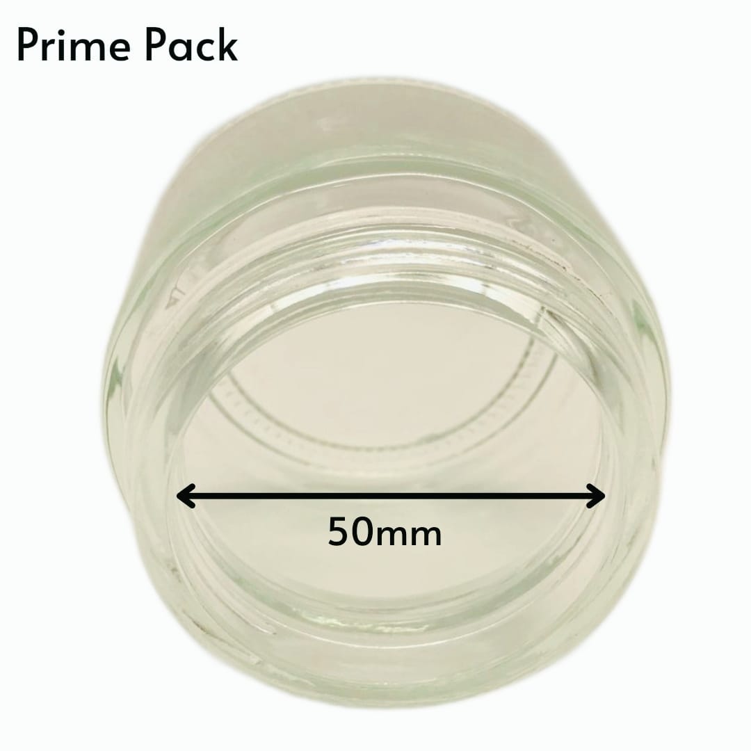 PPJ12-GCT: Splendid Glass Jar With Golden Lid - Prime Pack