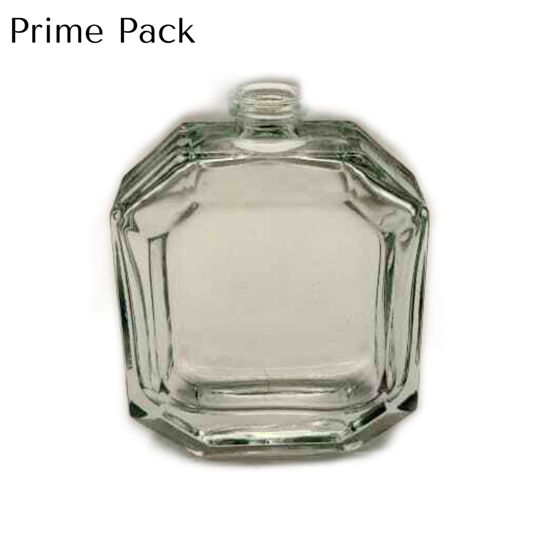 PPB21- 50: Amazing Modern Rectangle Base Perfume Bottle 50 Ml - Prime Pack