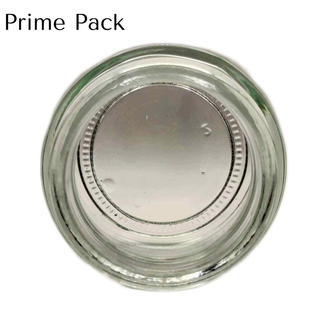 PPJ19-BCT: Splendid Glass Jar With Black Lid - Prime Pack
